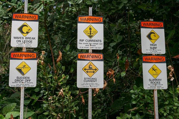 Understanding Beach Warning Signs | Hawaii Ocean Safety